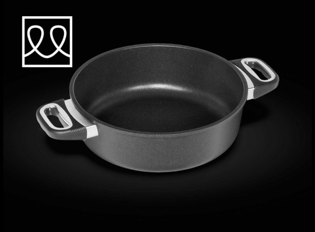 Braseringspande til induktion Ø26 cm - AMT GASTROGUS - WORLDS BEST PAN ...
